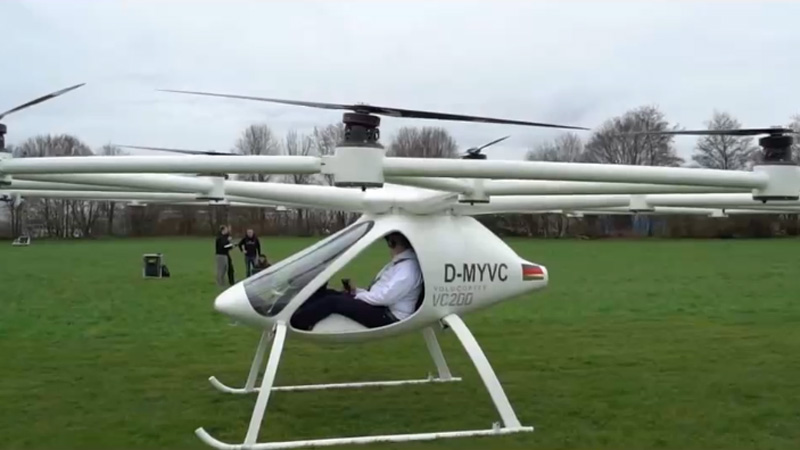 Es realidad el primer drone de transporte humano: Para dos pasajeros ...