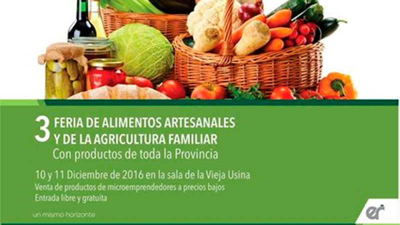 Habrá una nueva Feria de Alimentos Artesanales y de la Agricultura ...