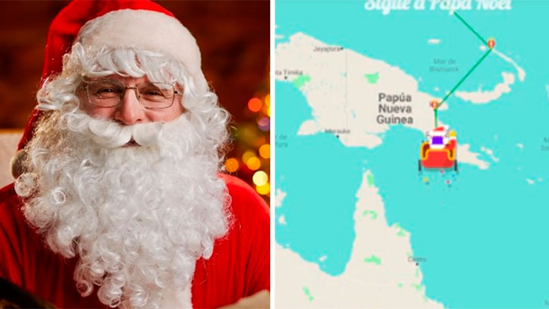 ¿Dónde está Papá Noel? El minuto a minuto del recorrido por el mundo | Elonce.com