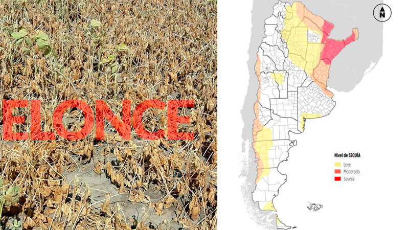 El Mapa De La Sequía Hay 2 Millones De Hectáreas De Cultivos Con Daños