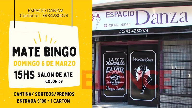 Mate Bingo a beneficio de Espacio Danza: de cuánto será el pozo final ...