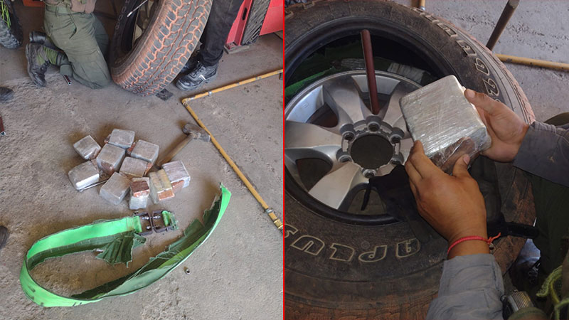 Traficaban 43 Kilos De Cocaína En Los Neumáticos De Una Camioneta