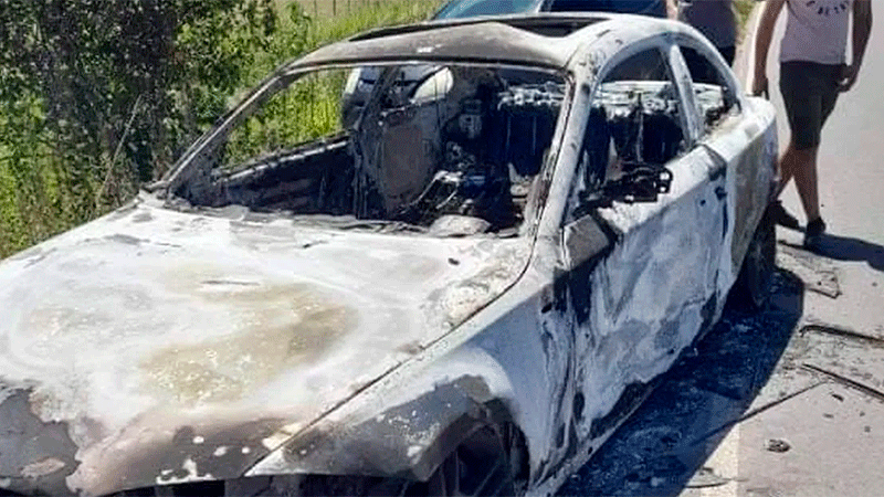 Horror: hallaron dos cadáveres calcinados dentro de un auto | Elonce.com