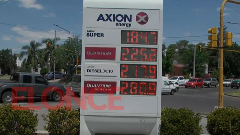 Axion también actualizó los precios de sus combustibles: los nuevos valores | Elonce.com