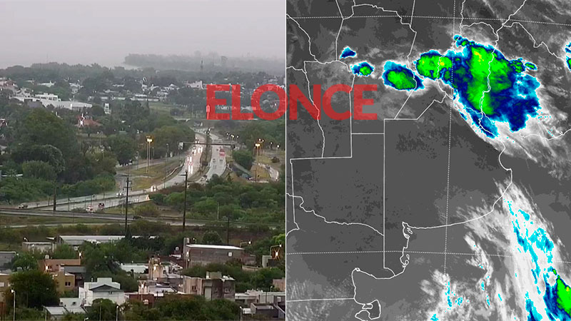 Mañana lluviosa: hubo chaparrones intensos durante cinco horas en ...