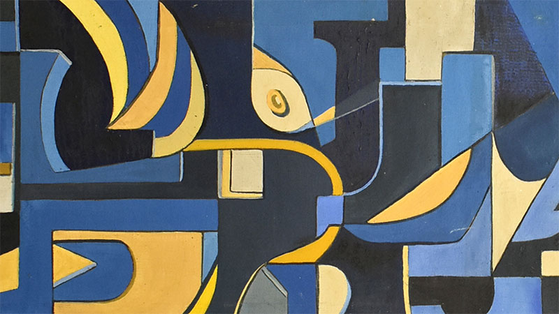 Arte abstracto en el Museo Provincial de Bellas Artes | Elonce.com