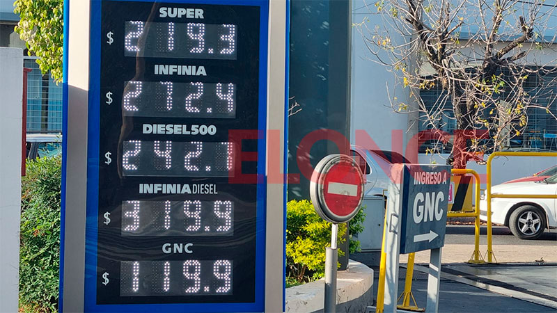 YPF subió los precios de los combustibles: los nuevos valores en Paraná - Paraná - Elonce.com