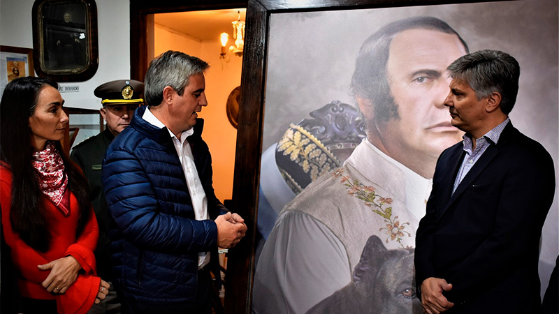 La muestra "Urquiza: la reconstrucción de su rostro" se exhibe en Colón ...