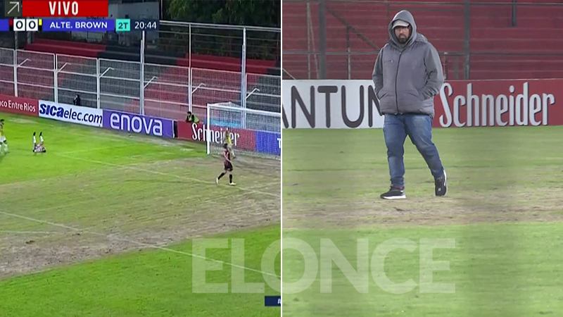 "En 15 días va a estar mejor", aseguró el encargado del césped del ...