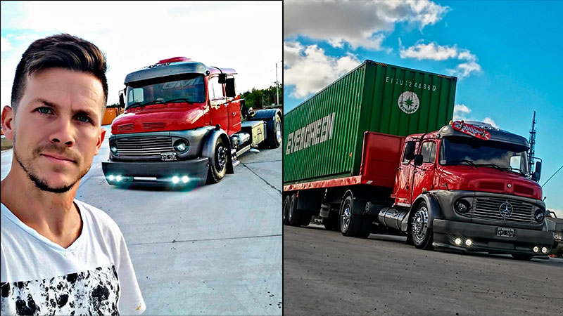 Maneja desde los ocho años y ahora, recorre el país en un histórico ...