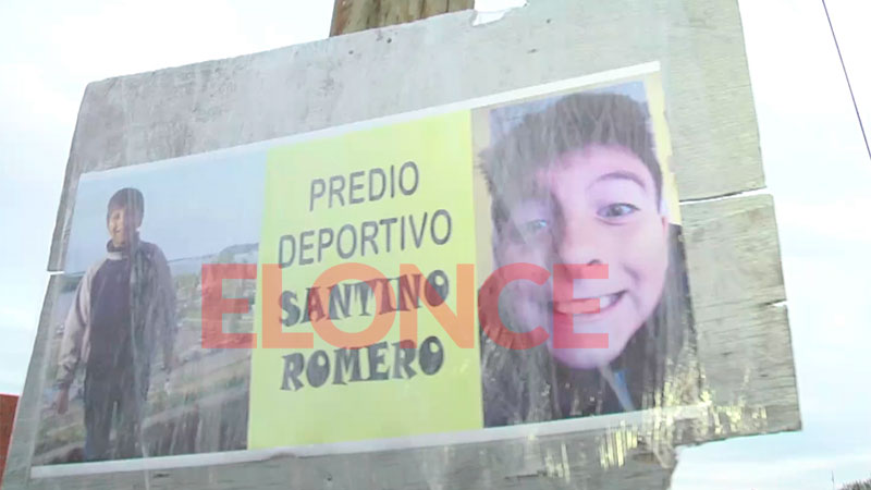 Canchita de fútbol de barrio Las Piedras lleva el nombre de Santino ...