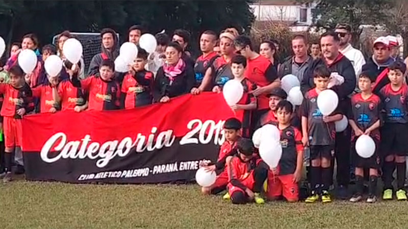 Videos: con globos blancos, en la Liga Paranaense de Fútbol recordaron ...