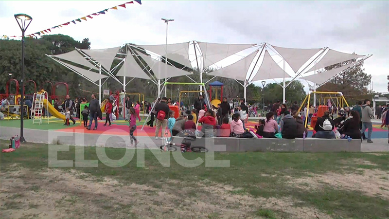 Inauguraron las obras en la Plaza Le Petit Pisant: nuevos juegos y ...