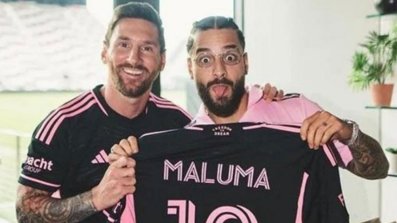Lionel Messi protagonizó “Trofeo”, el nuevo videoclip de Maluma ...