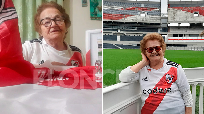 Un sueño Monumental: a los 85 años, Ilda conoció el estadio de River ...