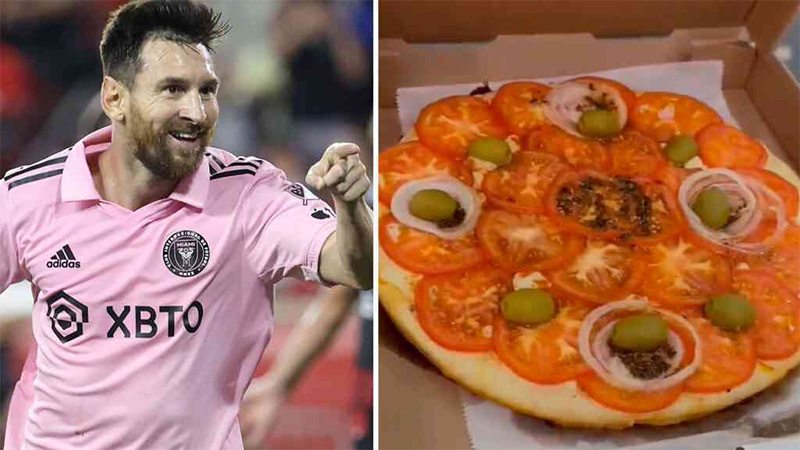 Messi: descanso y pizza argentina en Miami | Elonce.com