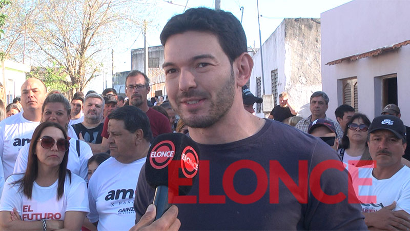 Gainza: “Queremos reconstruir el vínculo entre la ciudadanía y el ...