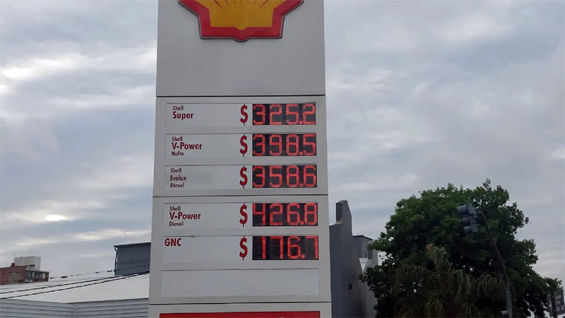 Shell aumentó el precio de los combustibles en Santa Fe | Elonce.com