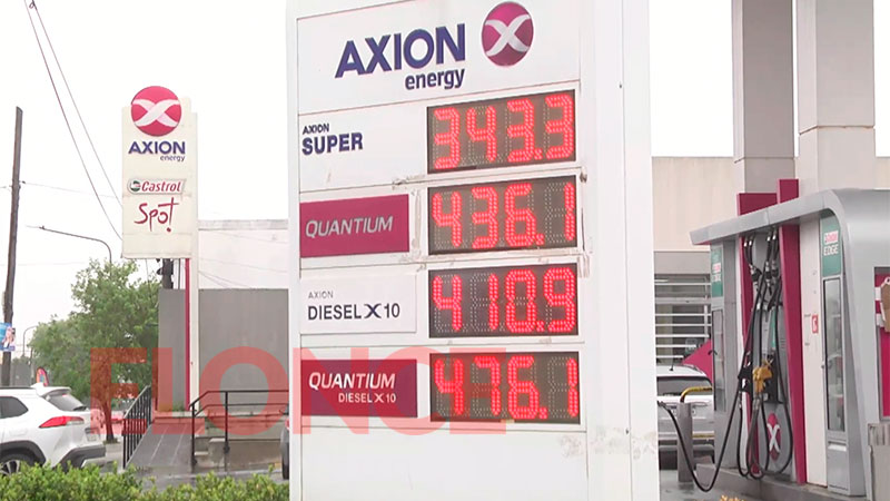 Axion ajustó los valores de sus combustibles en Paraná al igual que YPF y Shell | Elonce.com