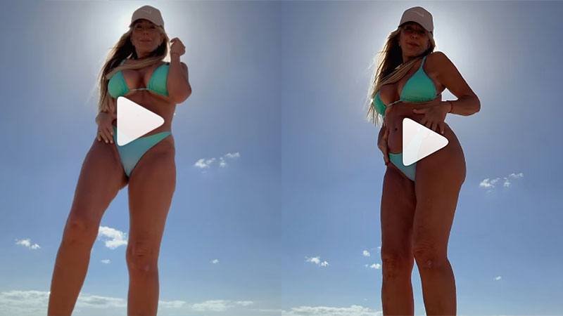 A los 70 años, Graciela Alfano se filmó bailando en bikini | Elonce.com
