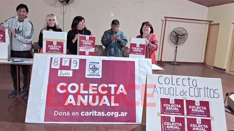 Cáritas palpita la colecta anual: “Estamos trabajando con mucho entusiasmo” | Elonce.com