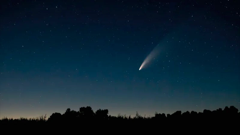 Un raro cometa que aparece cada 26 mil años, se podrá ver en el cielo ...