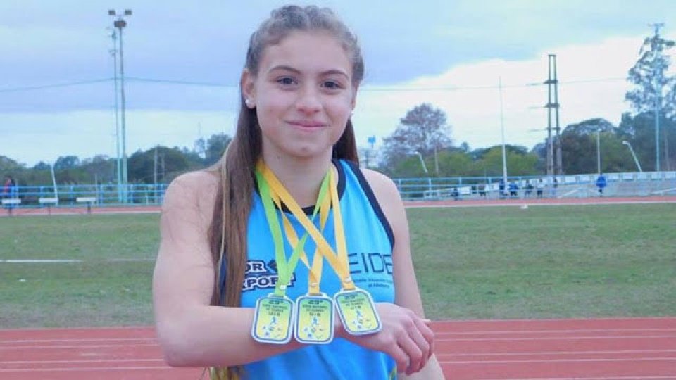 La entrerriana Zanolli fue medalla de plata en salto en el Sudamericano | Elonce.com