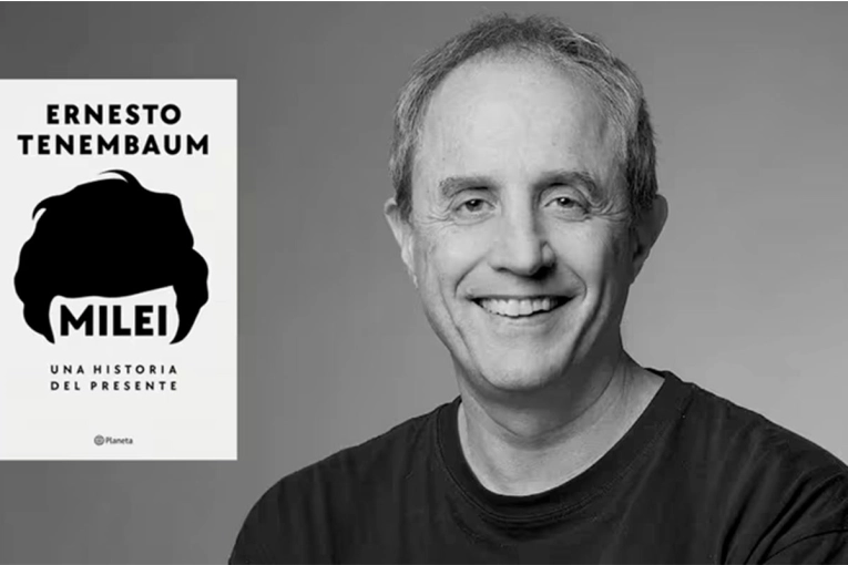 Ernesto Tenembaum presentó su libro “Milei, una historia del presente ...