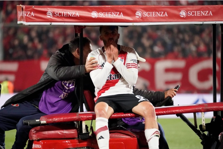 Confirman la grave lesión de Germán Pezzella en River | Elonce.com