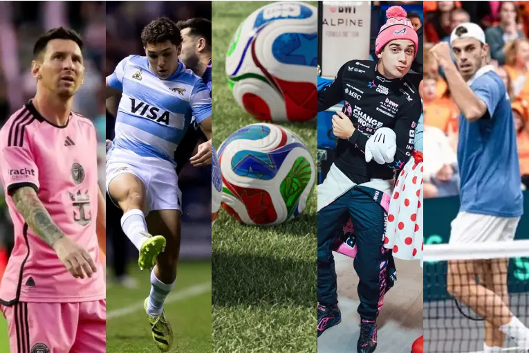 Agenda con Messi, Los Pumas, tenis, Colapinto, boxeo, fútbol y más ...