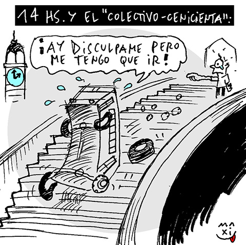 Sin colectivos desde las 14 | Elonce.com